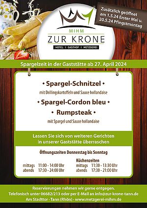 Was gibts Neues beim Mihm? ::. Zur Krone Tann