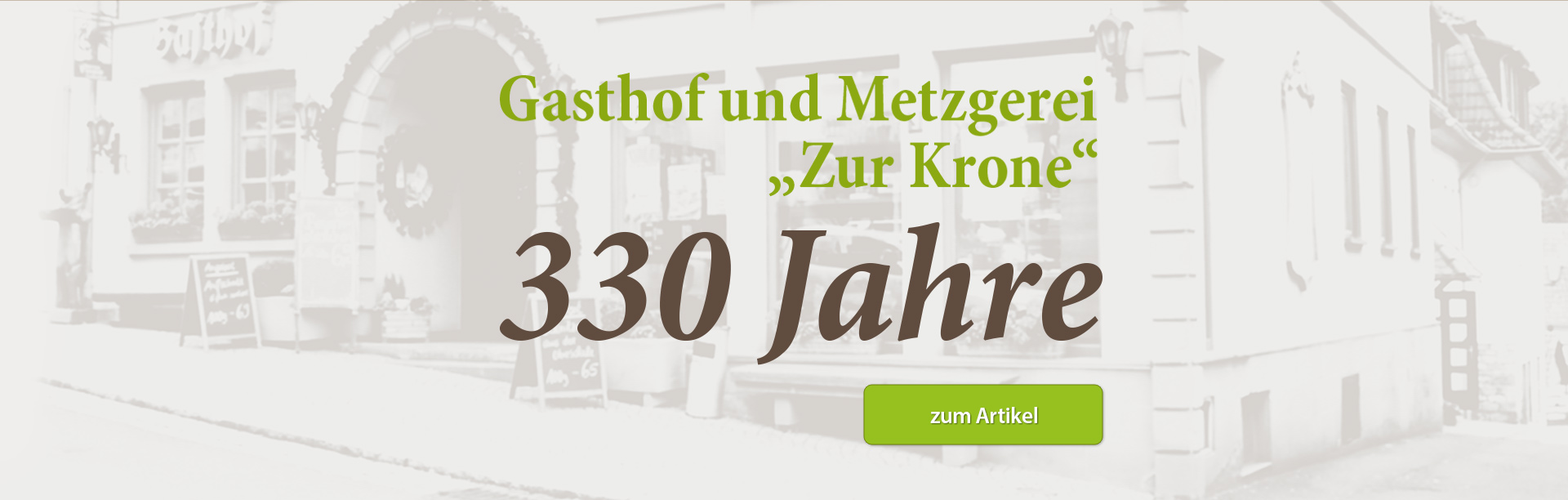 Herzlich Willkommen im Gasthof Zur Krone ::. Zur Krone Tann